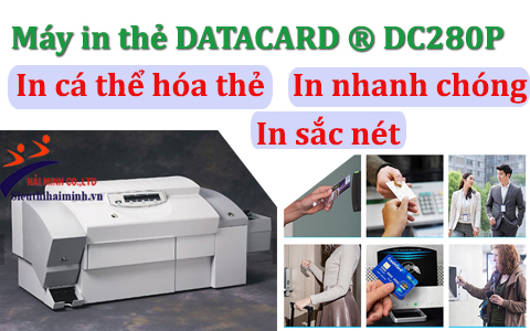 [DATACARD ® DC280P] – Máy in thẻ nhựa giá rẻ tốt nhất cho doanh...